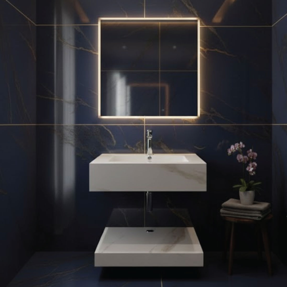 Zony Basin White